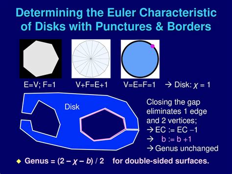 Euler Characteristics And Genus Ppt Download