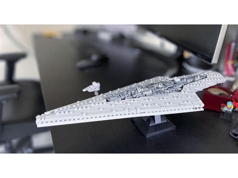 Lego Moc Desk Scale Executor Class Ssd By Simplethinker Rebrickable Build With Lego