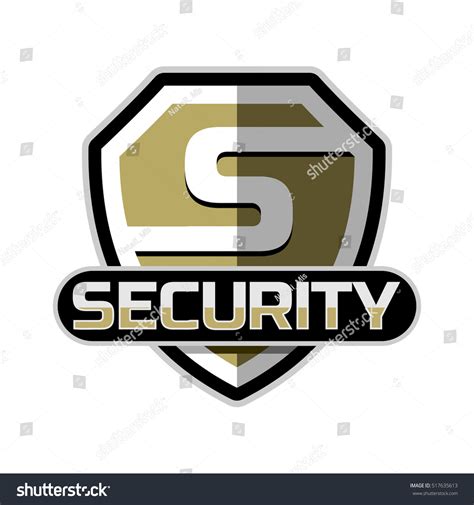 Security Logo Badge Vector Template Stock Vector 517635613 Shutterstock