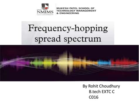 Fhss Frequency Hop Spread Spectrum Pptx