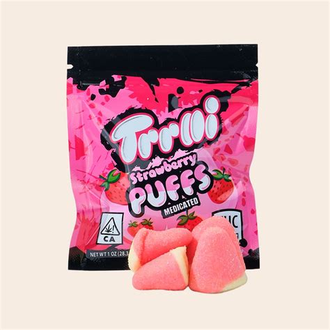 Trolli Strawberry Puffs 600mg Thc Cannabis America