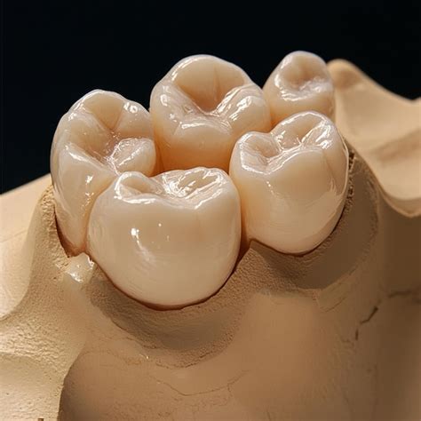Tooth Restoration With Composite Material Premium Ai Generated Image