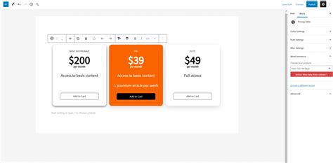 woocommerce pricing table and price matrix plugin
