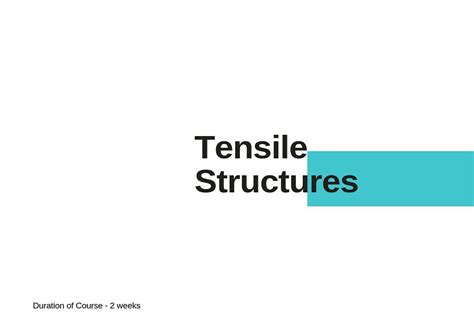 Tensile Structures On Behance