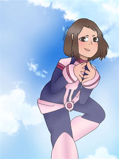 Ochako Uraraka Art Anime