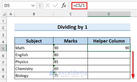 How To Convert Entire Column To Number In Excel 9 Methods