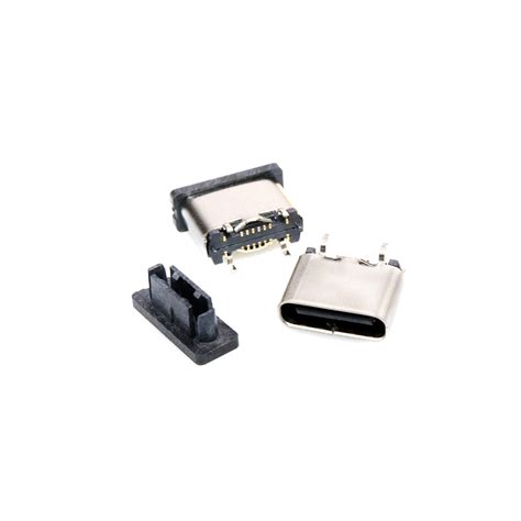 USB Type C Connectors PCB Vertical SMD P Female Jack Plug MKTechnic