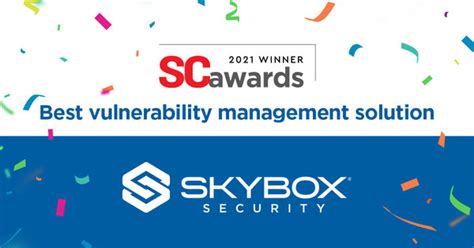 Skybox Security Wins Best Vulnerability Management Solution The