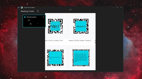 i made a free and open source qr code maker for windows that uses
