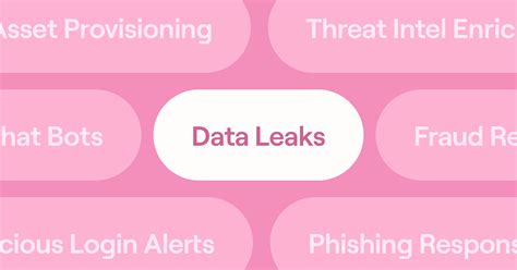 Automated Information And Data Leaks Tines