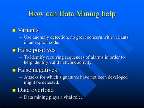 Ppt Data Mining Approach For Network Intrusion Detection Powerpoint
