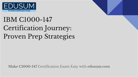IBM C Certification Journey Proven Prep Strategies Pdf