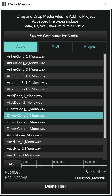 Project Msdp 20 A Toolbox For Multimedia Synthesis Design And