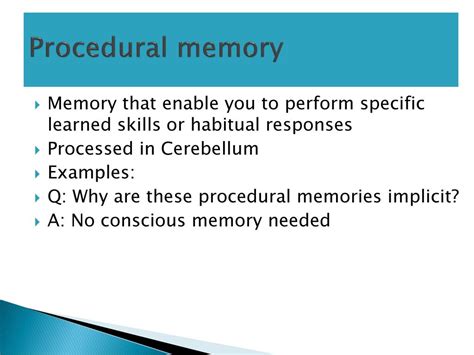 The Phenomenon of Memory - ppt download