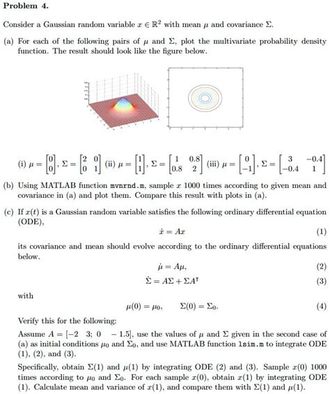 Solved Texts Problem 4 Consider A Gaussian Random Variable X ∈ R 2