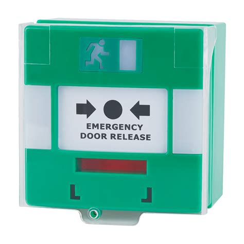 Asec Resettable Illuminated Triple Pole Call Point With Cover And Sounde