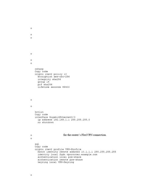 Implementing Flexvpn On Routers Pdf Virtual Private Network