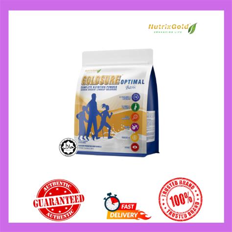 Nutrixgold Goldsure Optimal Basic Complete Nutrition Powder 600gmpkt