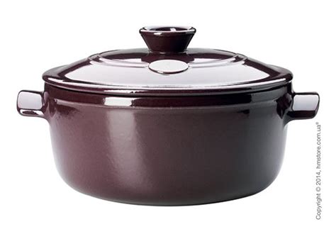Кастрюля керамическая Emile Henry Flame 2,5 л, Figue
