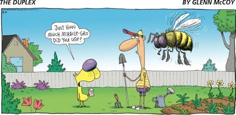 Summer Gardening 🌱 🌼🍅 🌽 Cartoon Jokes Comic Strips Humor