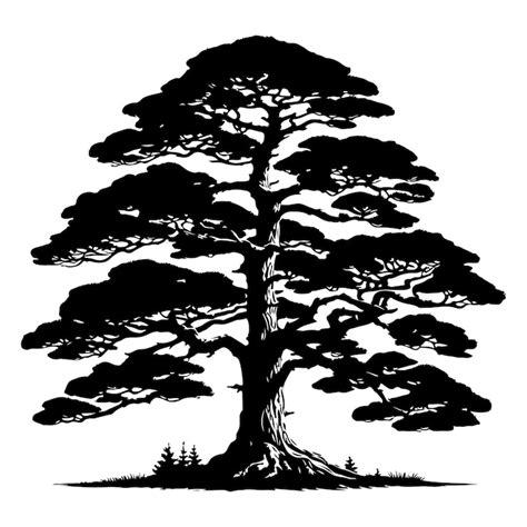 소나무 일러스트 벡터 Freepik에서 무료 고품질 벡터를 다운로드하세요 Freepik