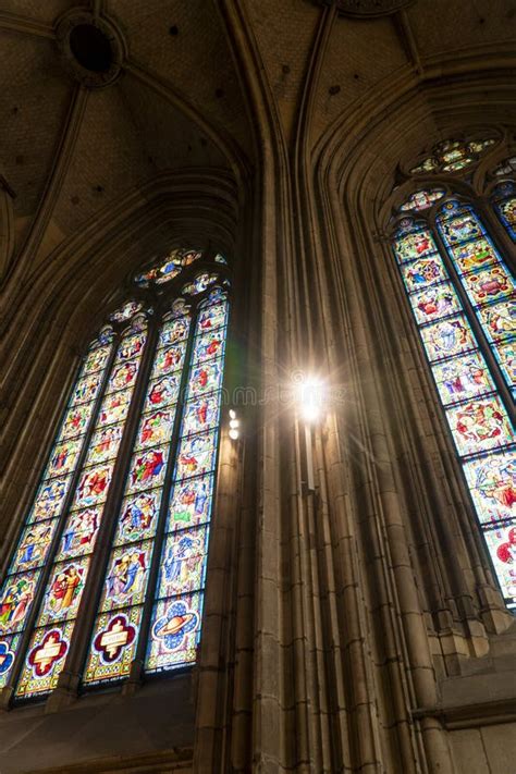 Cologne Cathedral Interior Cologne Germany Stock Image Image Of