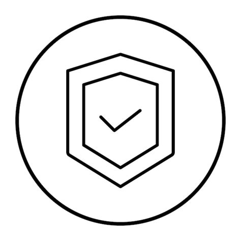 Premium Vector Security Shield Vector Illustration