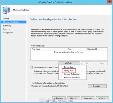 Create SCCM Device Collection For Windows 10 Computers