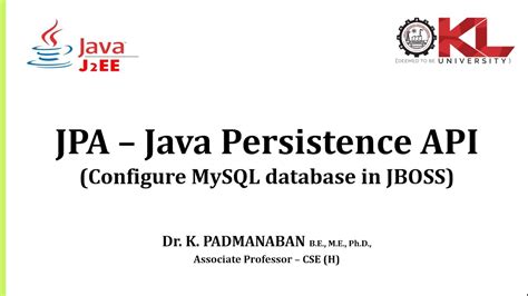ep0020 jpa java persistence api configuring mysql database in