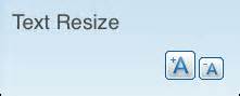 Text Resize Drupal Org