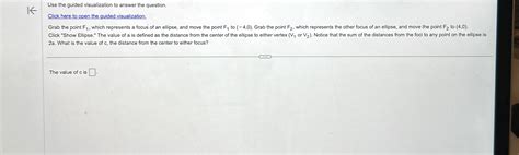 Solved Use The Guided Visualization To Answer The