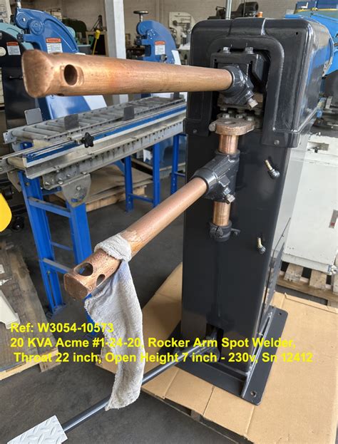 20 Kva Acme Spot Welder Model 1 24 20 Rocker Arm With 24 Throat X