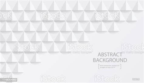 삼각형 흰색 추상적인 배경입니다 벡터 배경 3d 종이 아트 스타일은 커버 디자인 책 디자인 포스터 Cd 커버 전단지 웹