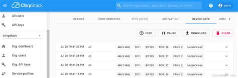 在局域网内配置lorawan的私有chirpstackchirpstack中的service Profiles是什么 Csdn博客