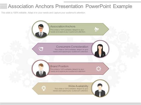 Association Anchors Presentation Powerpoint Example