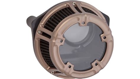 Arlen Ness Method Clear Series Air Cleaner Titanium Finish Fits Th
