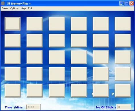 Game Application Memory Plus