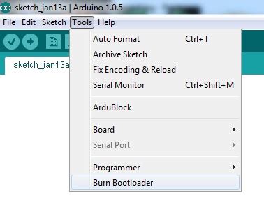 Uploading Bootlaoder To Arduino Using Usbasp Programmer Robo India Tutorials Learn