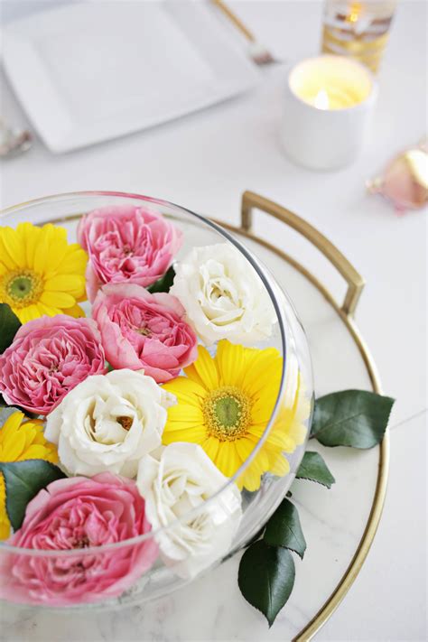 Easy Floating Floral Arrangement Diy Explore Insights