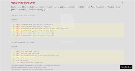 DataGridProDemo Material Demo Forked Codesandbox