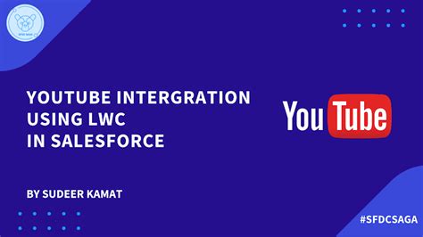 how to integrate youtube api using lwc in salesforce