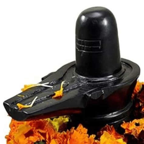 Black Marble Shiva Lingam Shivling Mahadev Idol shivling Statue, Black ...