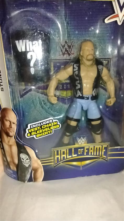 Wwe Hall Of Fame Stone Cold Steve Austin Action Figure With Vest Pre