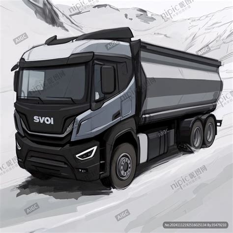 Ai创作图卡车效果图 货车原创设计 大卡车效果图 大货车效果图 特种车手绘 冬季的大货车 破冰车 货车效果图 卡车插画 翻斗车插画 货车手绘 大型四轴载重汽车 货车插画 散装卡车车厢 素材大