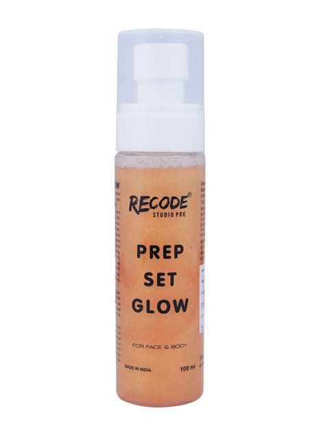 Home All Products Recode Prep Set Glow 100 Ml With Golden Shimmer