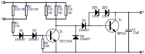 Car Transistor Ignition Electronic Schematic Diagram