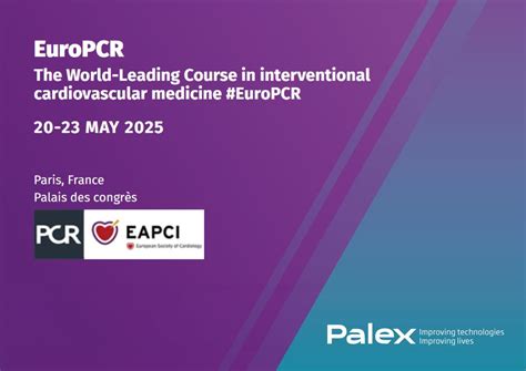 Palex Europcr2025 Cardiologíaintervencionista Innovaciónmédica Europcr2025 Palex