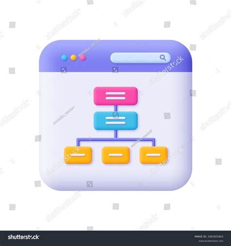 information architecture project flowchart wireframe structure stock
