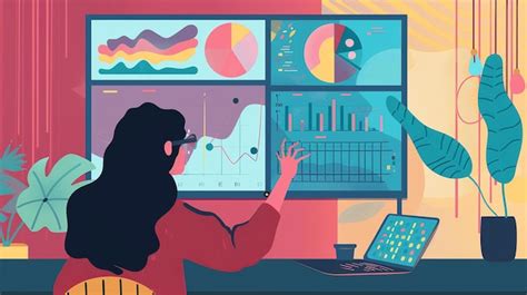 Person Presenting And Evaluating Data Chart Premium Ai Generated Image