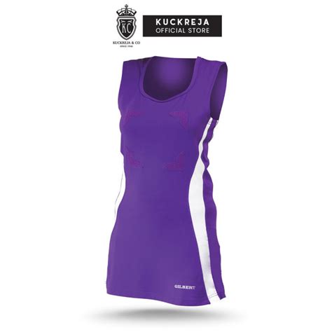 Gilbert Eclipse Netball Dress Purple Lazada